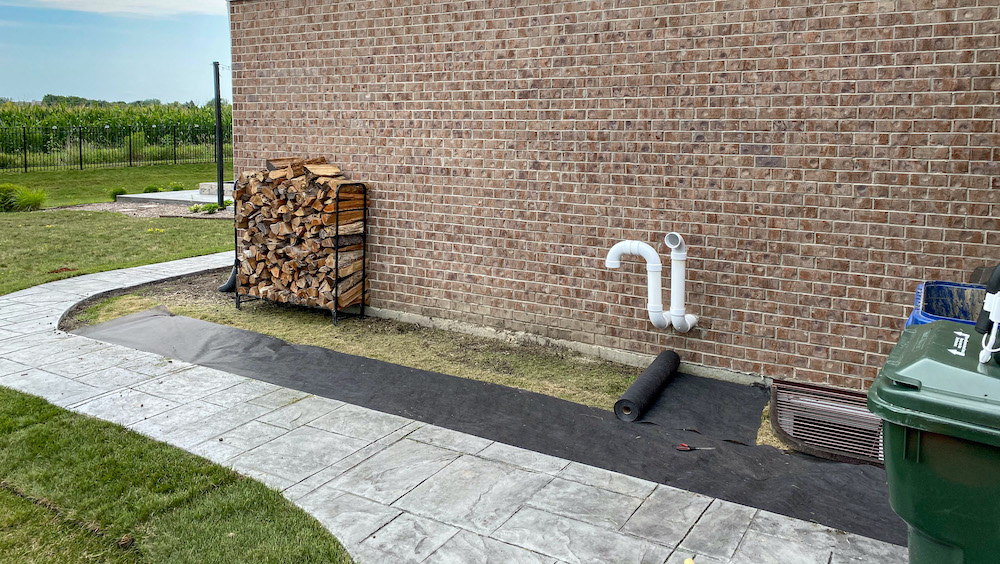 Designing and Installing a Stamped Concrete Backyard Path • Ashley Burk ...