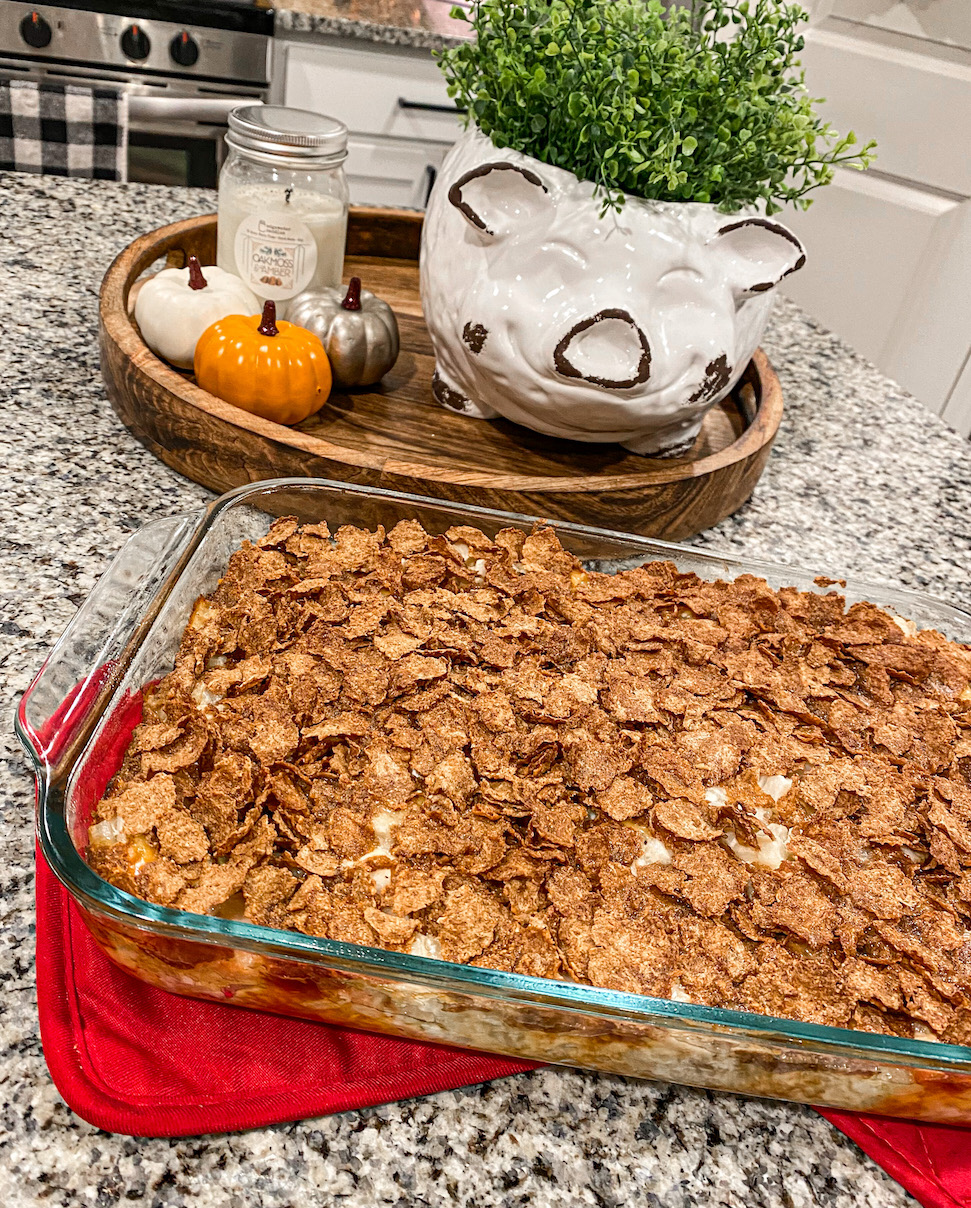 Holiday Favorite Cheesy Potatoes Recipe • Ashley Burk Home + Lifestyle