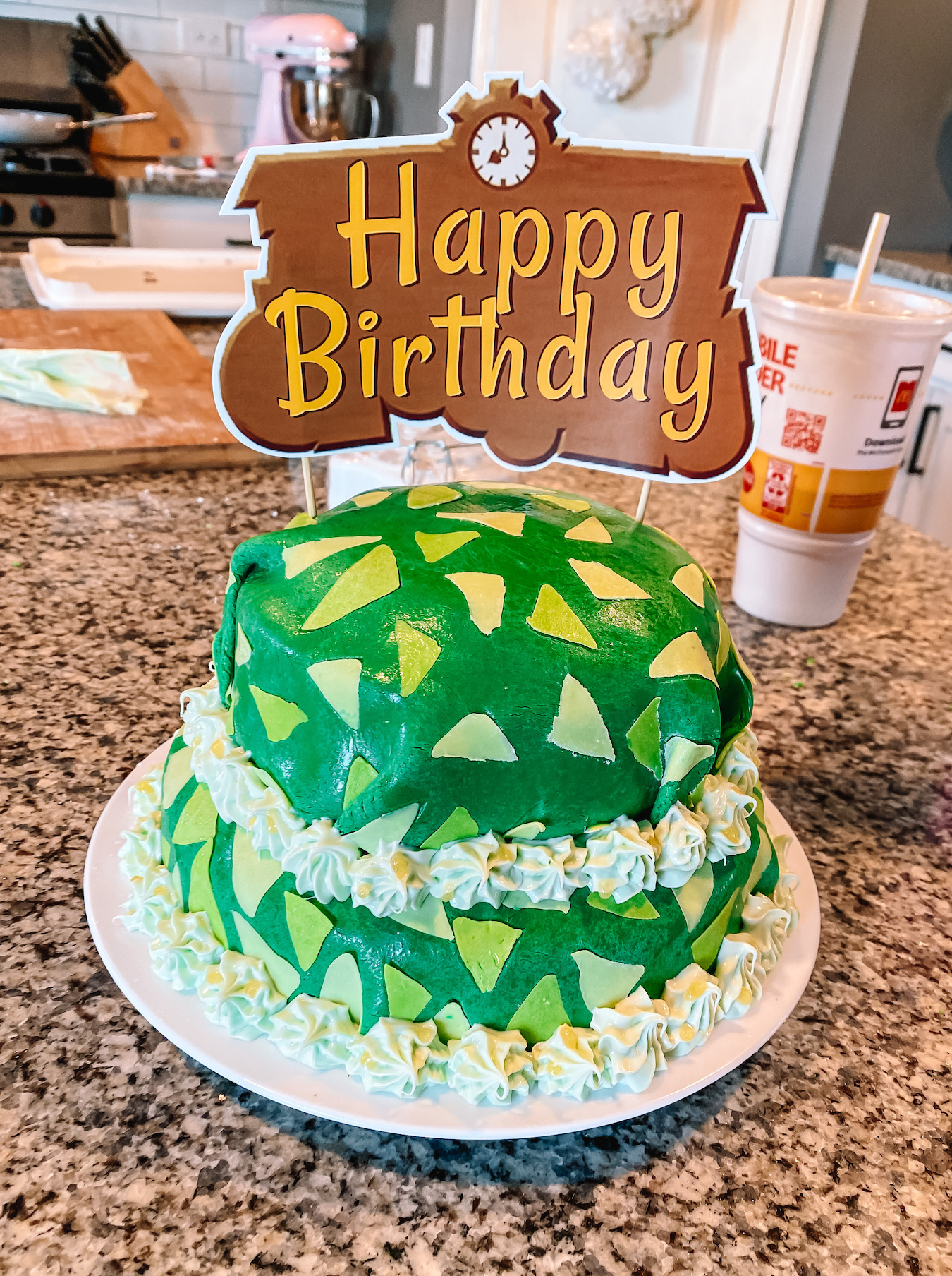 Animal Crossing Birthday Cake & Decorations — Ashley Burk Home + Lifestyle