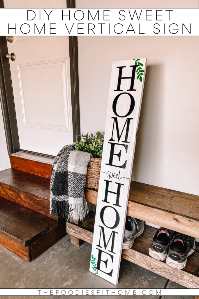 DIY Home Sweet Home Sign • Ashley Burk Home + Lifestyle