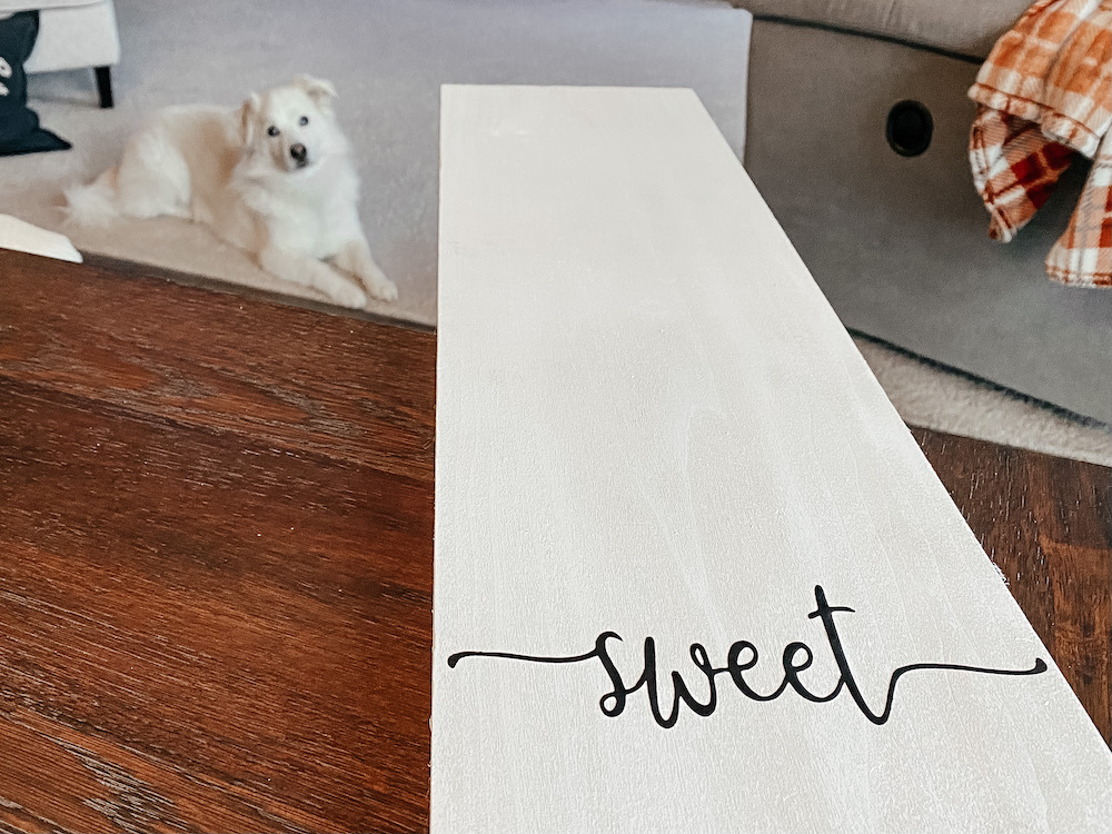 DIY Home Sweet Home Sign • Ashley Burk Home + Lifestyle