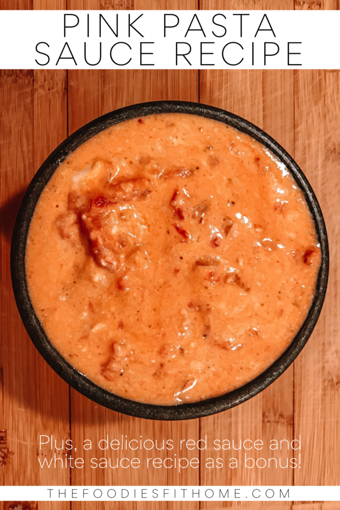 Homemade Pink Pasta Sauce Recipe • Ashley Burk