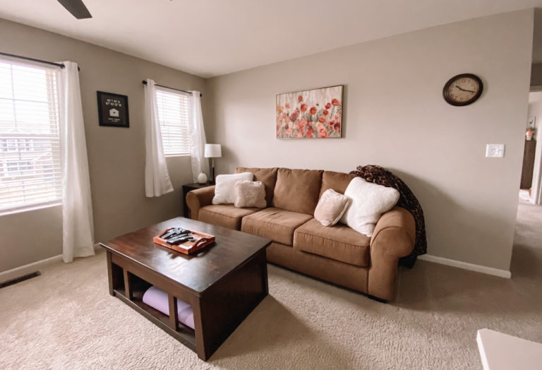 Our Brand New Loft Living Room • Ashley Burk Home + Lifestyle