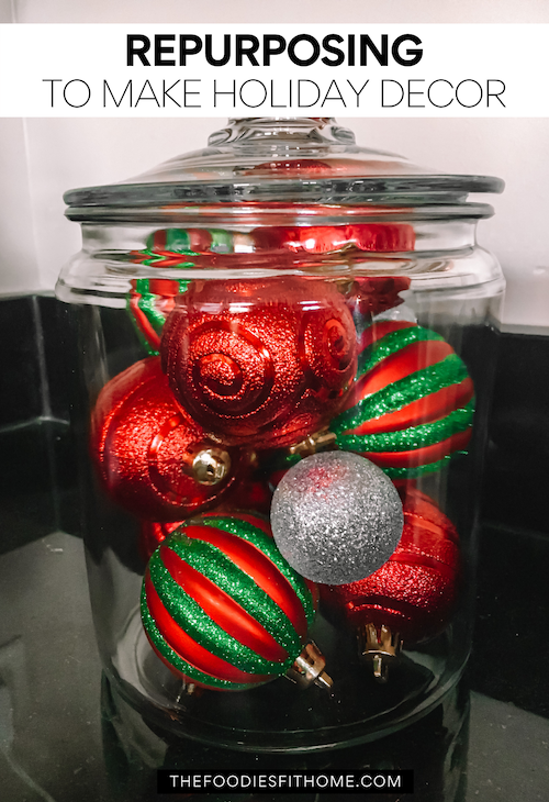 Repurposing to Make Holiday Decor • Ashley Burk
