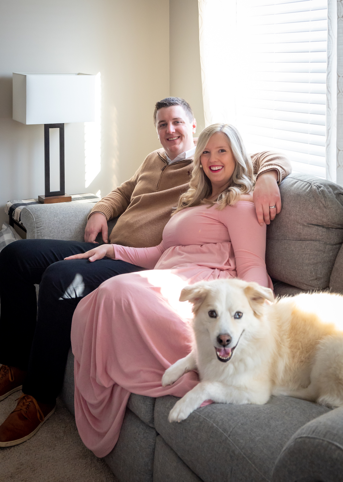 Our In Home Maternity Photoshoot • Ashley Burk Home + Lifestyle