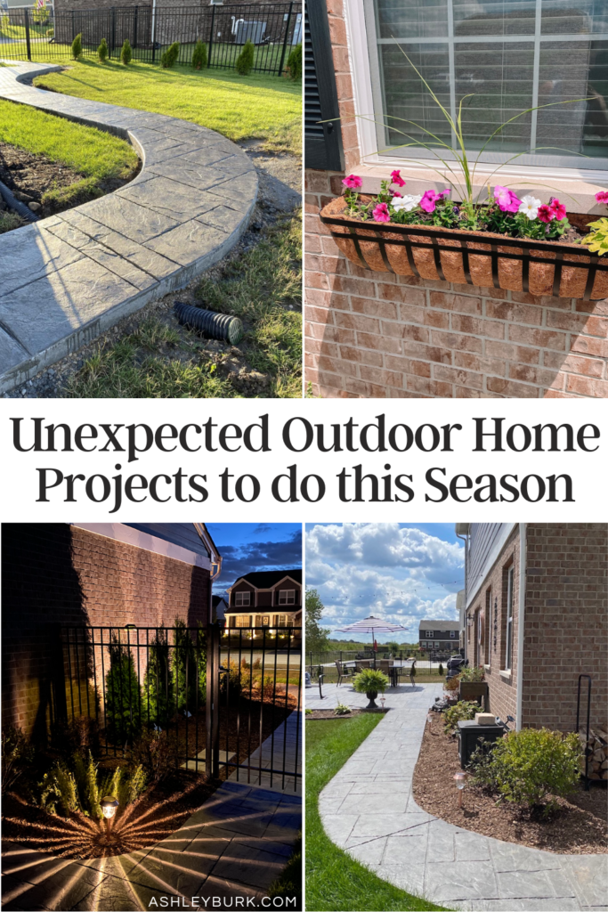 Unexpected Outdoor Home Projects • Ashley Burk