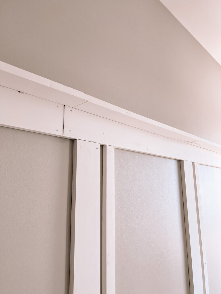 DIY Board and Batten with Shelf Tutorial • Ashley Burk
