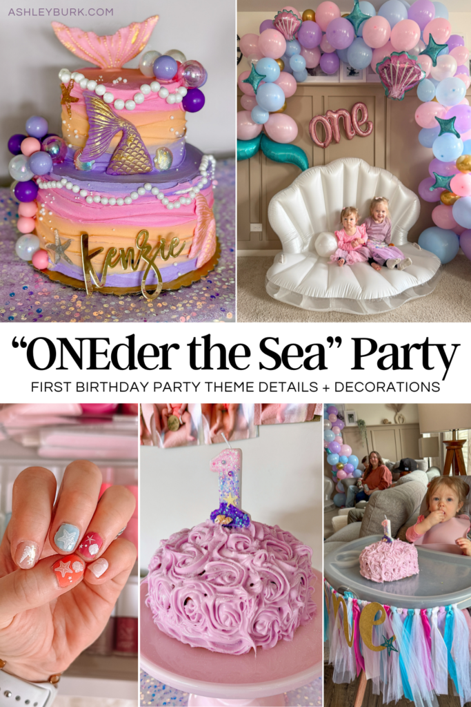 Sharing my ONEder the Sea First Birthday Details • Ashley Burk